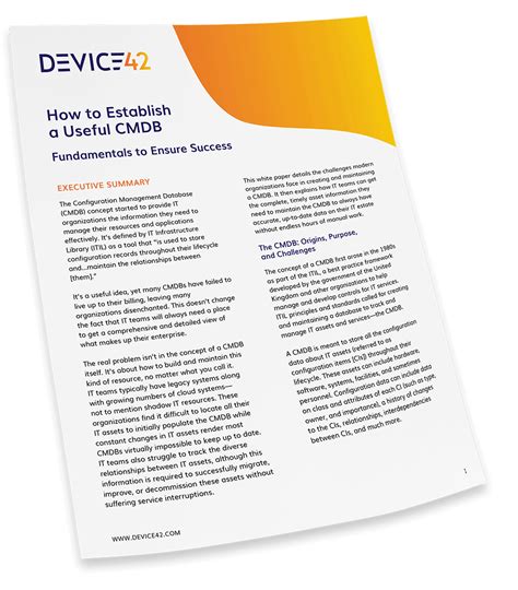 How To Establish A Useful Cmdb Device