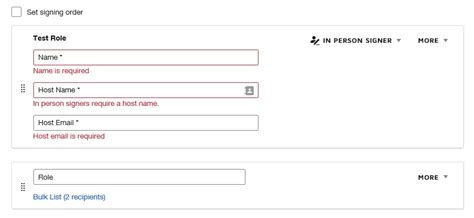 New To Docusign How To Create Fillable Form For Multiple Recipients Community
