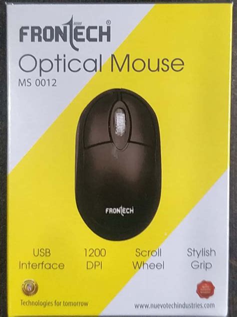 Frontech Optical Mouse Ms 0012 Neo Technology