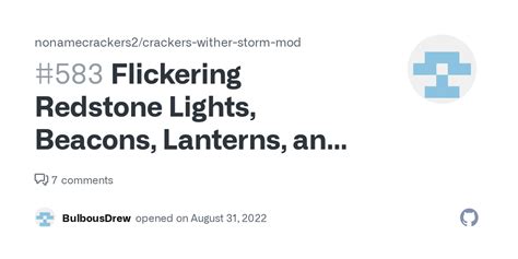 Flickering Redstone Lights Beacons Lanterns And Etc When Wither Storm Is In Proximity