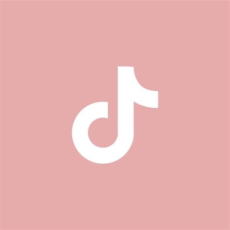 Light Pink Tiktok Icon