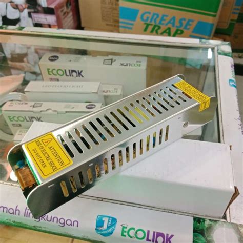 Promo Trafo Power Supply Led Model Panjangslim 12 Volt 10a Diskon 9