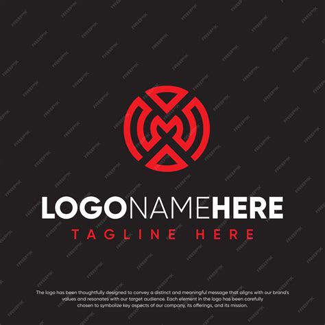 Premium Vector Free Vector Geometric Logo With Red Color And Black