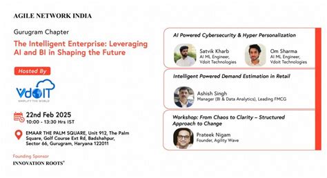 Gurugram Workshop Agilenetworkindia Gurugramchapter