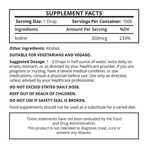 Nascent Iodine The Honey Pot