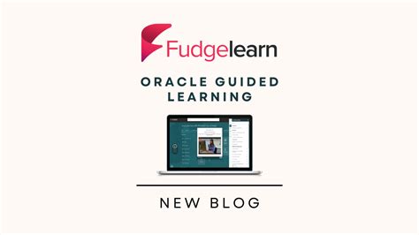 Oracle5live Oracle Guided Learning Customer Polling Fudge Learn