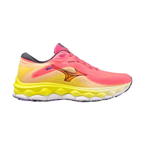 Mizuno Wave Sky 7 Scarpe Da Running Donna Blue Henon Silver