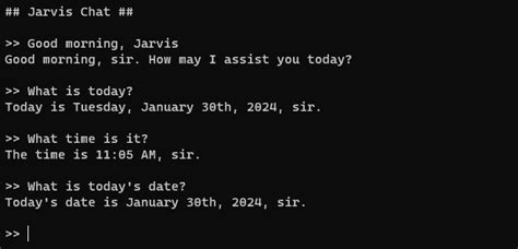 Building Jarvis In C Part 3 Prompting And Datetime Matts Blog