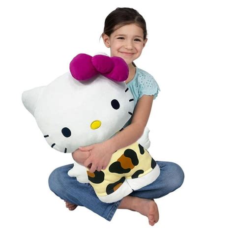 Hello Kitty Jungle Hello Kitty Squishy Cuddle Pillow Hello Kitty Cuddle Pillow Walmart Ca
