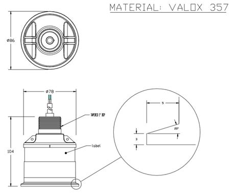 DB Ultrasonic Transducer Level And Flow Measurement Pulsar Measurement