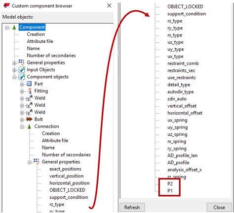 Adding Properties To Subcomponents Of Custom Components Trimble User