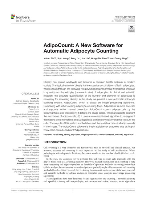 pdf adipocount a new software for automatic adipocyte counting