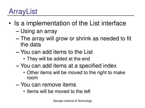 Arrays Versus Arraylist Ppt Download