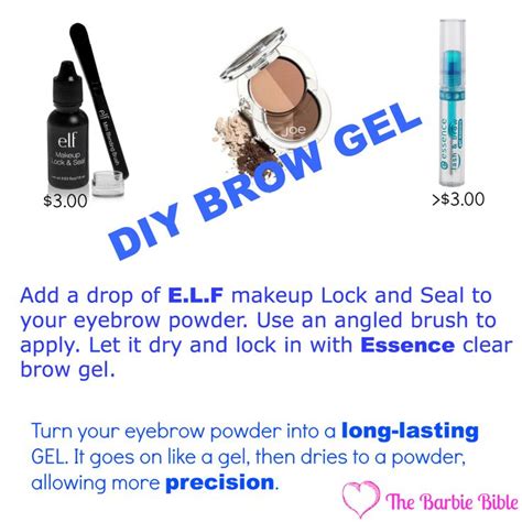 Diy Brow Gel This Is What I Always Use For My Eyebrows Like The Rest Of My Skin Even The