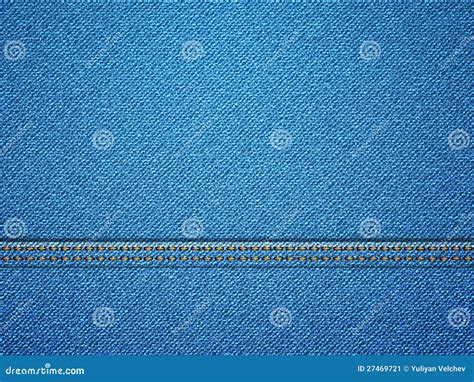 Denim Texture Stock Vector Illustration Of Cotton Detail 27469721