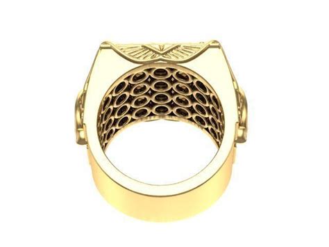 Roseta Ring Gold 3d Model 3d Printable Cgtrader
