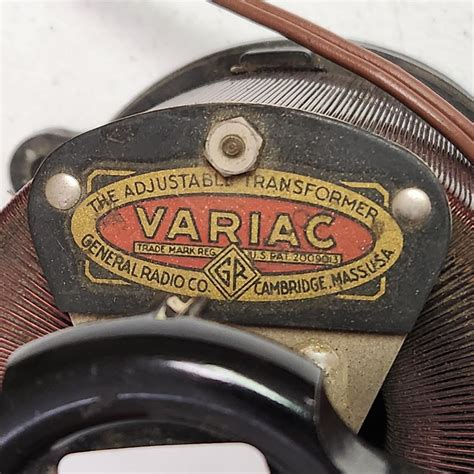Vintage Variac Variable Transformer Tested Works