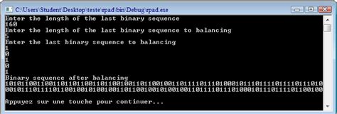 balancing of a binary sequence of five bits download scientific diagram