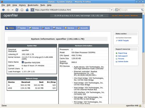 Openfiler An Open Source Network Storage Appliance Linux Journal