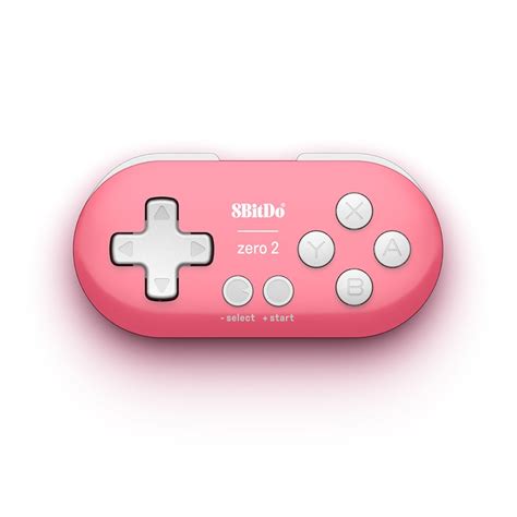 8bitdo Zero 2 Bluetooth Mini Controller For Nintendo Switch Raspberry