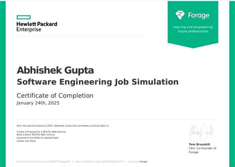 Abhishek Gupta On Linkedin Softwareengineering Skilldevelopment Restapi Webservices Forage