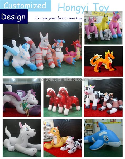 Inflatable Teplo Hongyi Sex Animal Toys Big Boobs Custom Pvc Inflatable