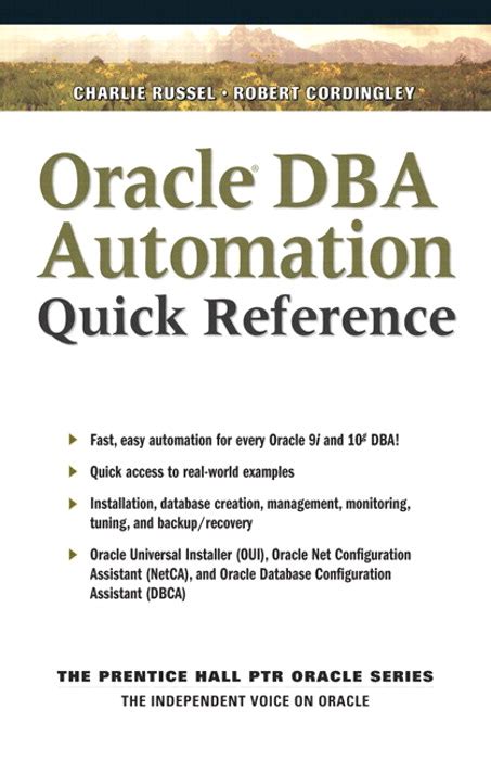 Oracle Dba Automation Quick Reference Informit