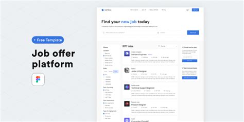 Job Offer Platform Figma