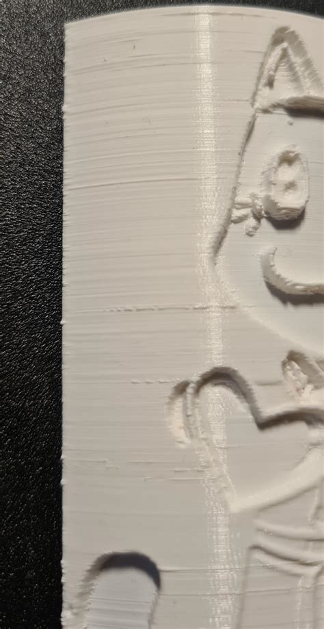 whats causing those lines and blobs en the edges r ender3v2
