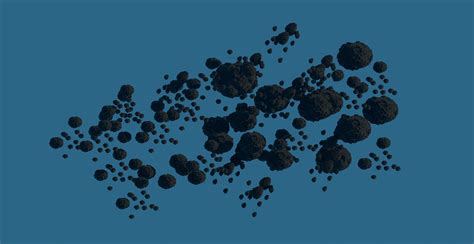 Asteroid Field 350 X 350 Minecraft Worlds Curseforge