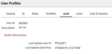 Specifying User Profile Attributes