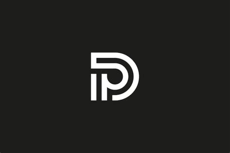 Premium Vector Creative Minimal Letter Pd Dp Logo Monogram Icon