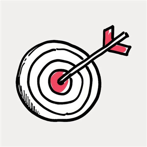 Target Arrow Accuracy Goal Success Premium Ai Generated Vector
