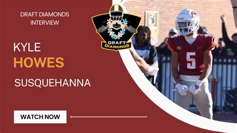 Meet 2025 Nfl Draft Prospect Kyle Howes Wr Susquehanna