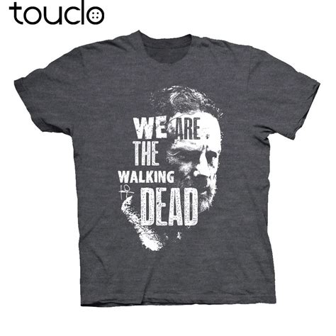 T Shirts Fashion We Are The Walking Dead Rick Grimes T Shirt Twd