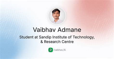 Vaibhav Admane • Peerlist