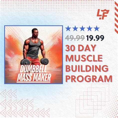 Dumbbell Mass Maker Workout Program Livingfit