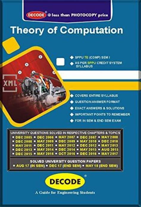 Decode Theory Of Computation For Sppu Te Comp Sem I Course 2015 Buy