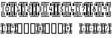 Recognition Font