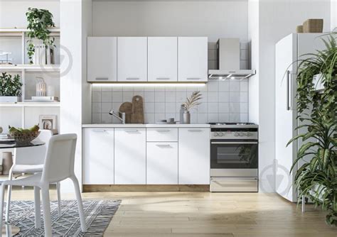 ᐉ Кухня Грейд Софі білий дуб артизан стільниця 6 уп ДСП 1 6м білий дуб артізан • Краща ціна в