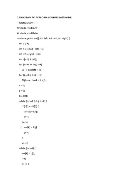 merge heap quick sorts pdf algorithms computer programming