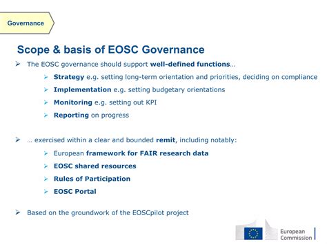 Implementation Roadmap For The EOSC PPT