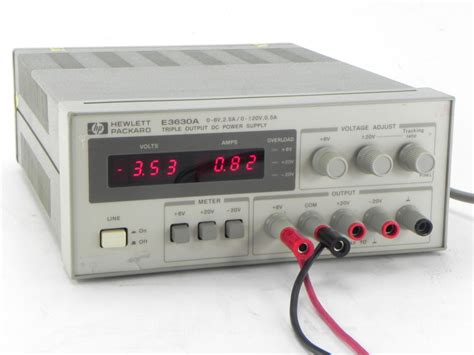 Keysight E A W Triple Output Power Supply V A V A W DC Global Test Equipment