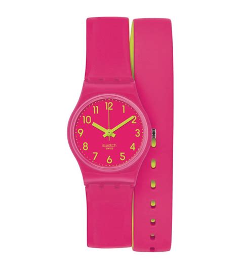 Наручные часы женские Swatch BIKO ROOSE LP131 розовые - купить с ...