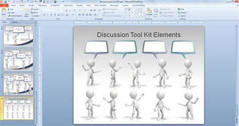 Animated Callouts Speech Bubbles And Discussion Templates For PowerPoint Presentations