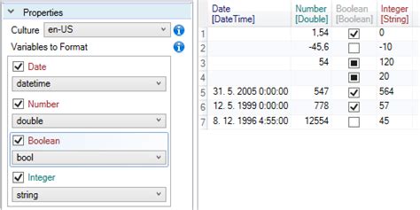 Reshape XL How To Format Excel Columns To Appropriate Data Types