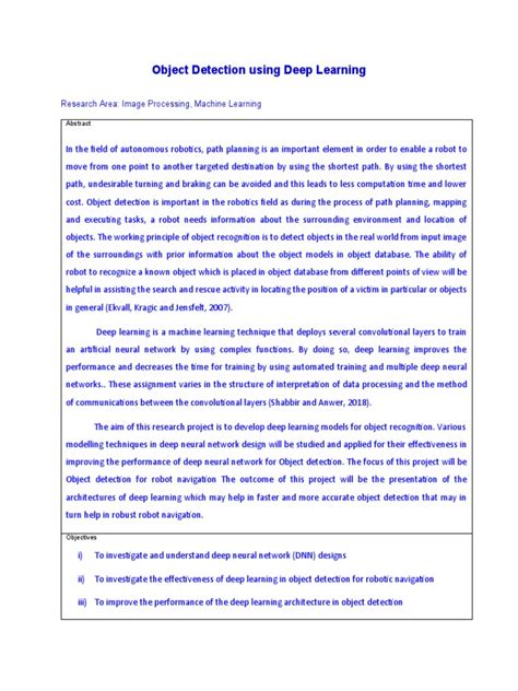 Object Detection Using Deep Learning Download Free Pdf Deep