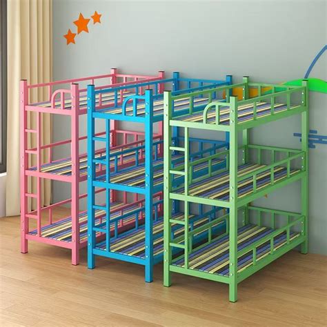 Triple Bunk Beds For Kindergarten Nap Rooms And Daycare