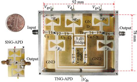 Photos Of The Fabricated Sng‐apd And Tng‐apd Pcb Board Download