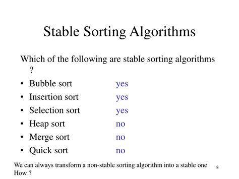 Ppt Cse 326 Data Structures Sorting Powerpoint Presentation Free